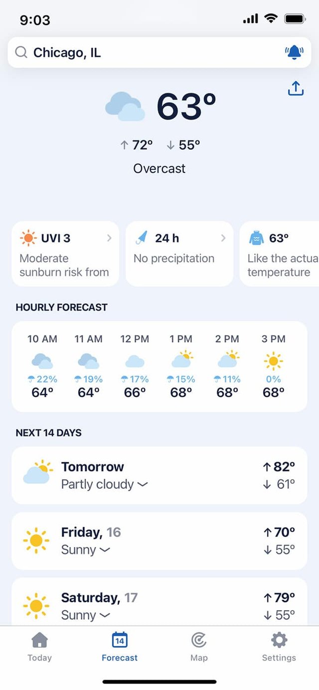 Local & World Weather Forecast | Clime